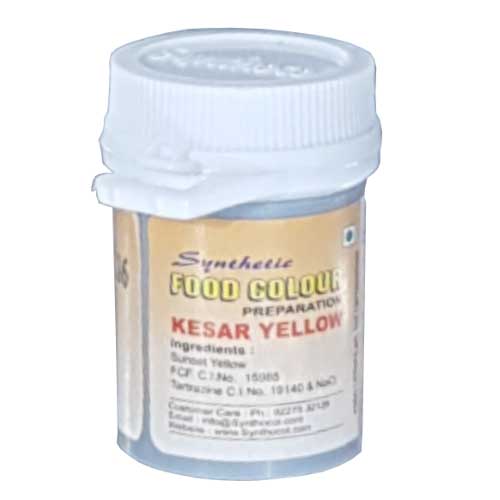 Synthcol Food Color Kesar Yellow - Mantri Mart